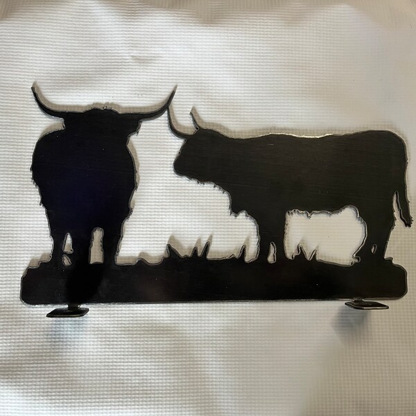 Highland Cow Mount - Etsy