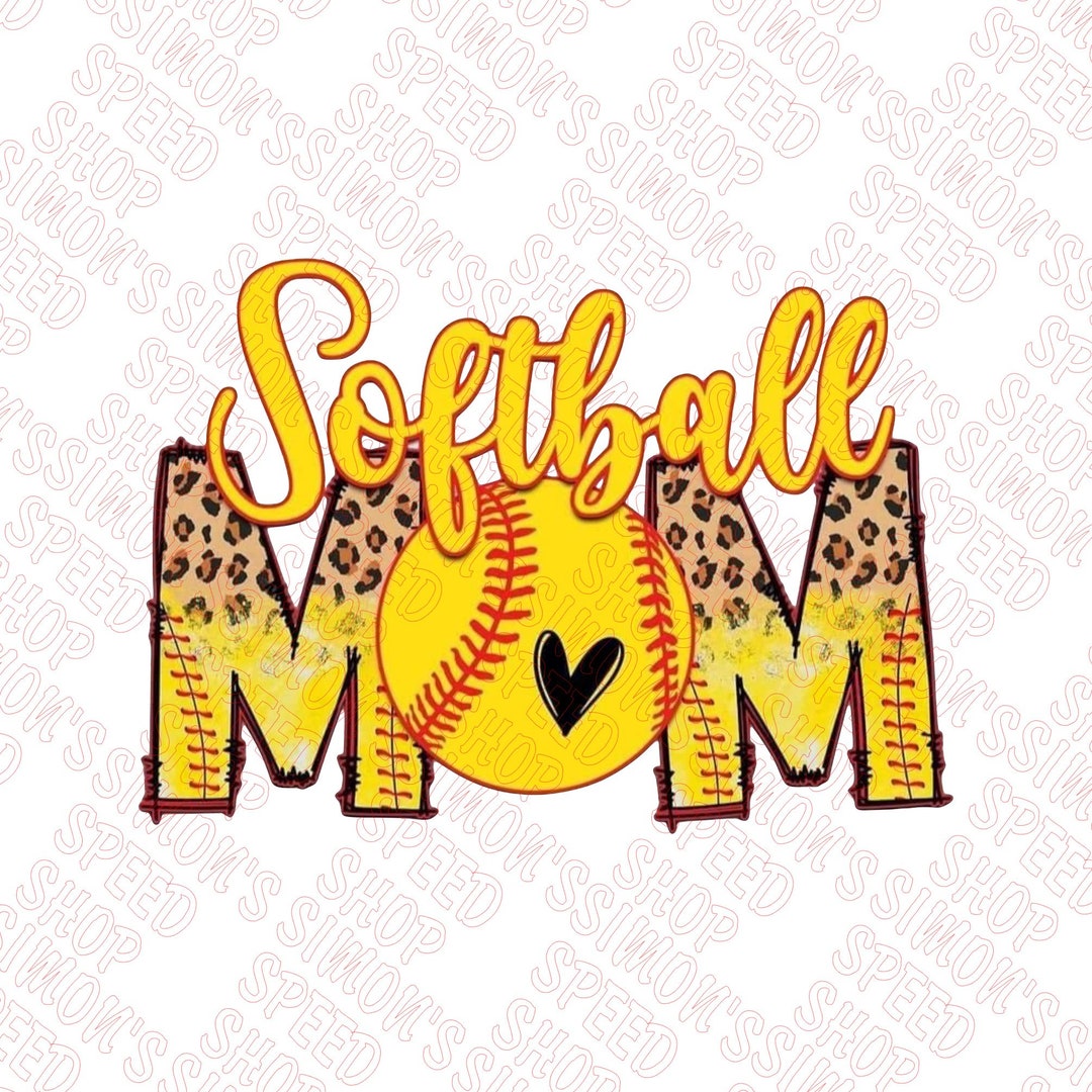 Ready to Press DTF Transfer Softball Mom Direct to Film Transfer DTF ...