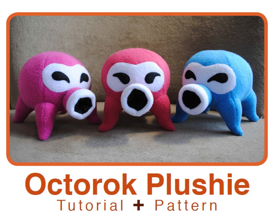 Octorok Plushie Pattern and Tutorial - Etsy