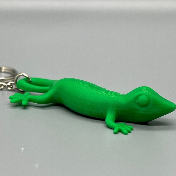 Lizard Keychain - Etsy