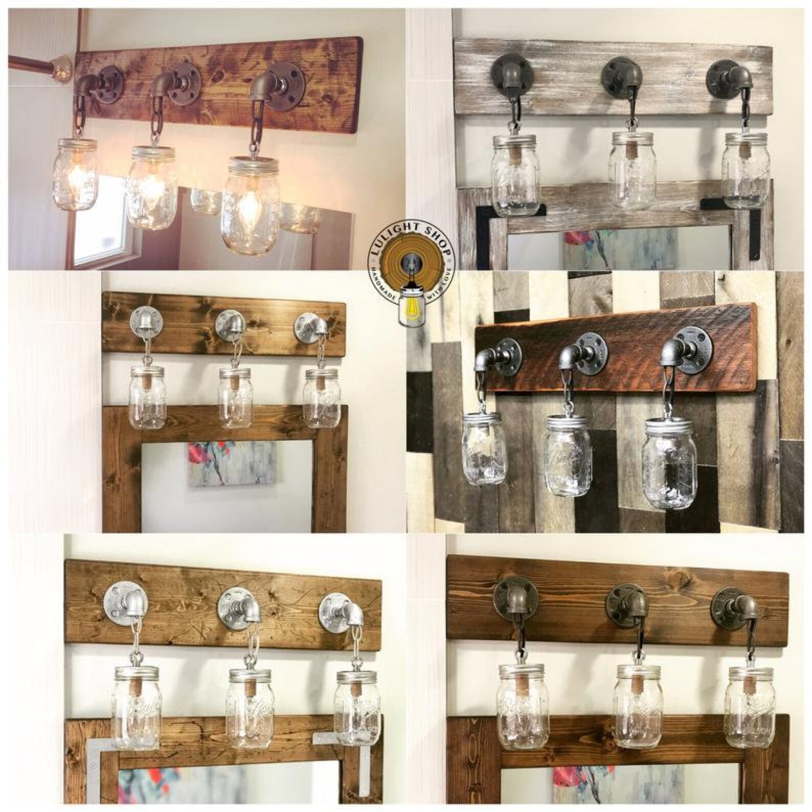 Rustic Industrial Farmhouse Bathroom Set of 2 Toilet Paper - Etsy