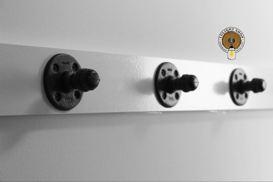Modern Industrial Farm House Coat Hook Iron Metal Coat Hooks - Etsy