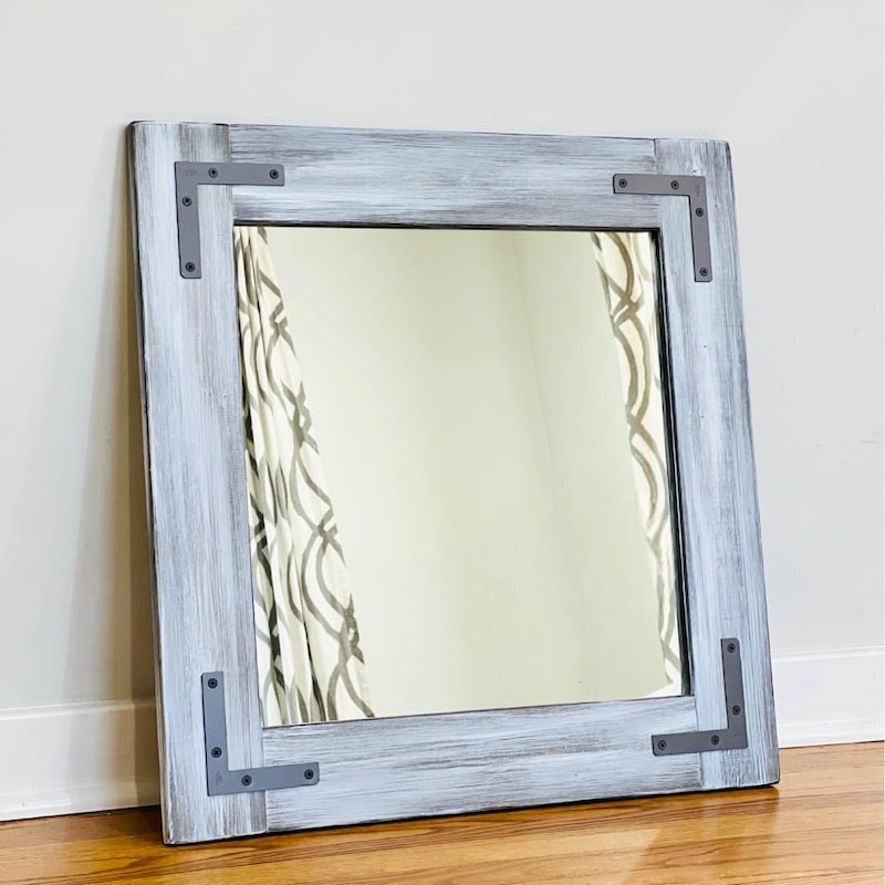 Farmhouse Mirror - Etsy