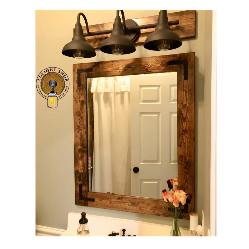 Cabin Mirror Wood - Etsy