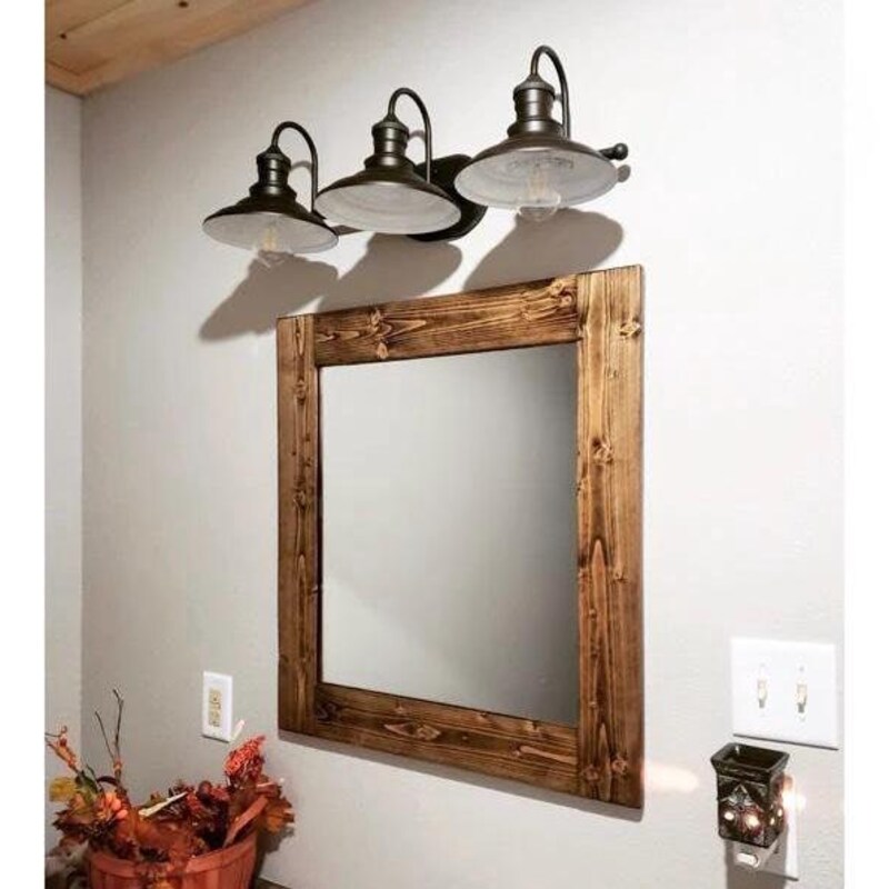 Farmhouse Mirror - Etsy