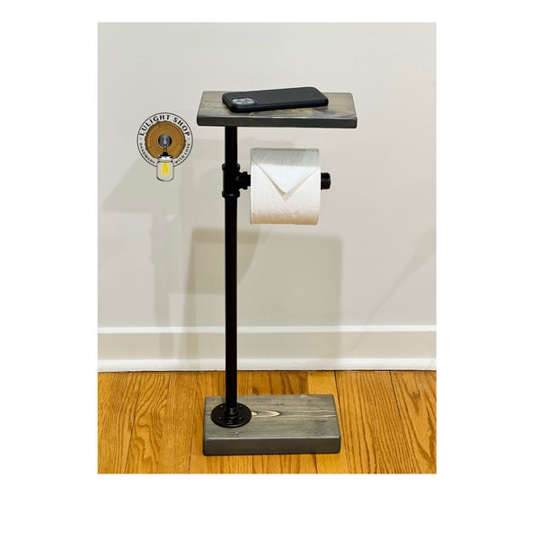 Free Standing Toilet Paper Holder - Etsy