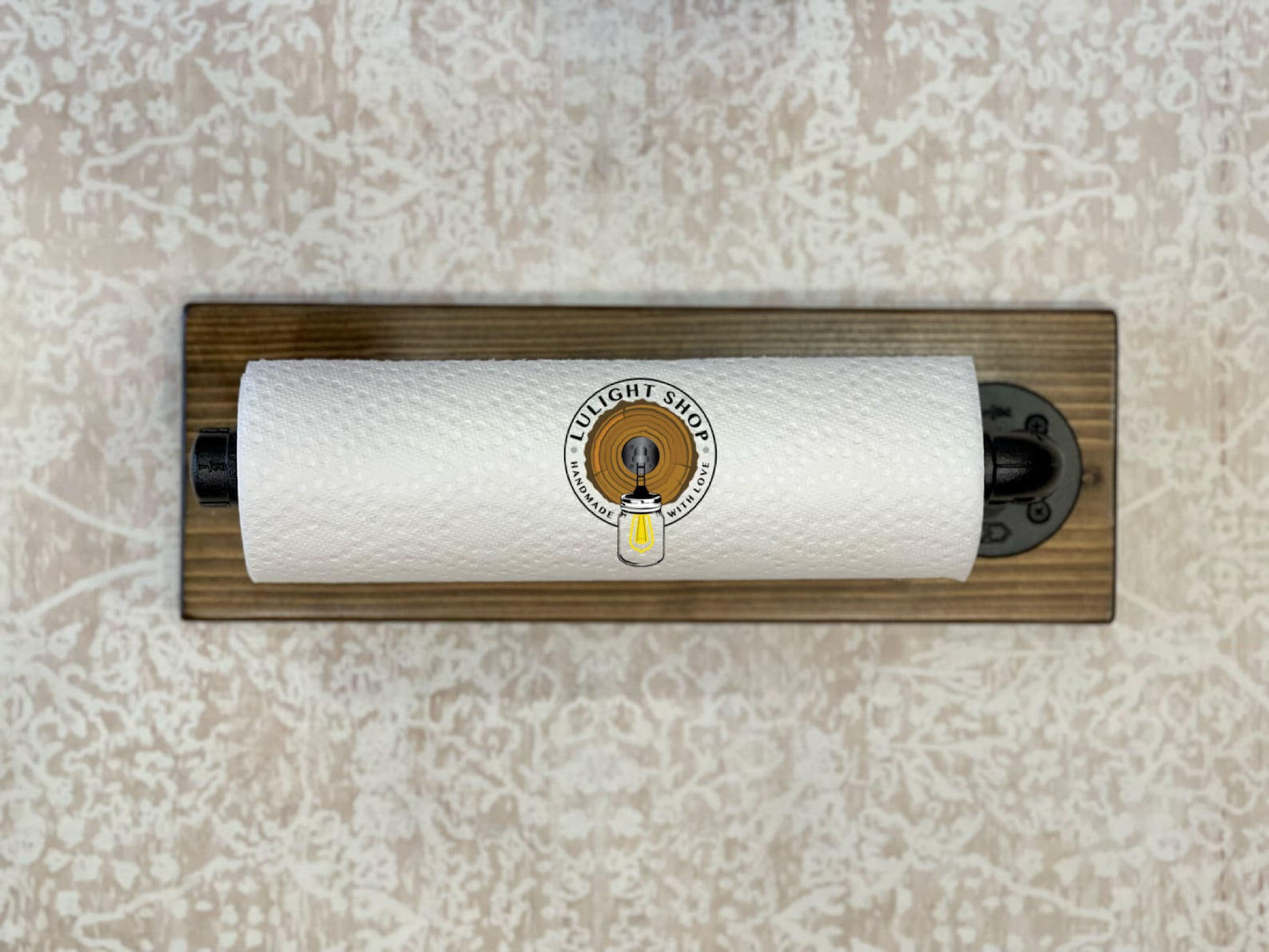 Paper Towel Holder Industrial Pipe Towel Bar Towel Bar on - Etsy