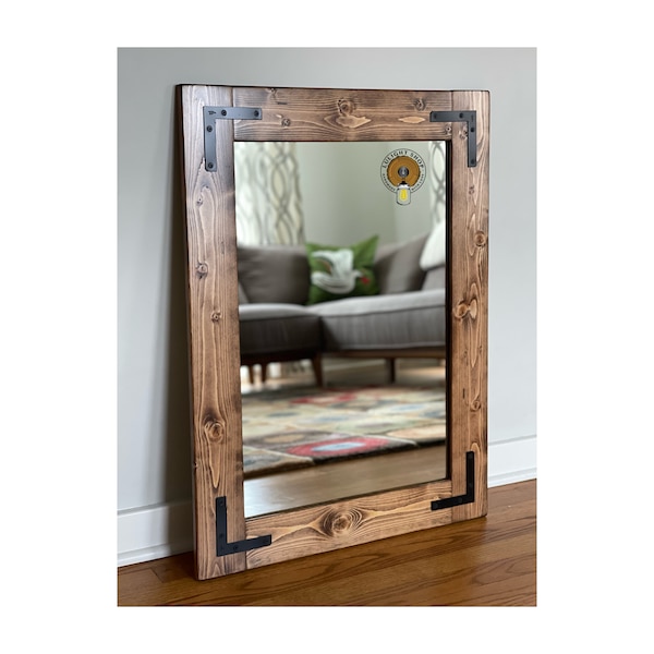 Farmhouse Mirror - Etsy