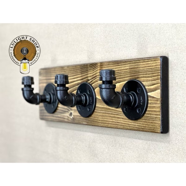 Industrial Coat Rack - Etsy