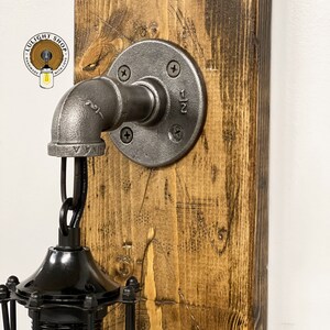 Unique Vanity Sconce Light, Bathroom Fixture, Rustic Look, Pendant ...