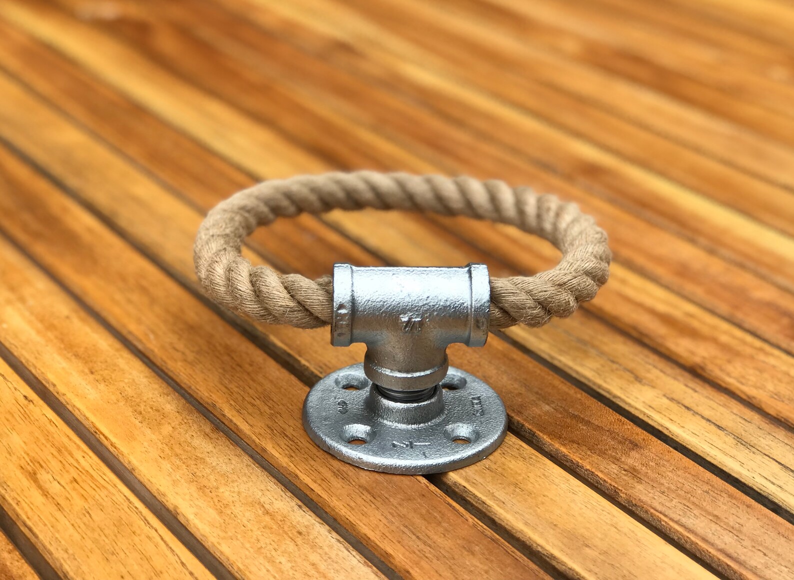 Rope Hand Towel Holder Handmade Nautical Decor Ring Towel - Etsy