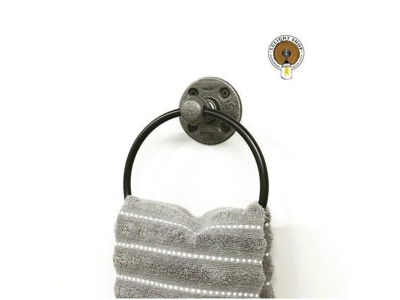 Pipe Bathroom Set Black Bathroom Set Oil Rubbed Bronze | Etsy