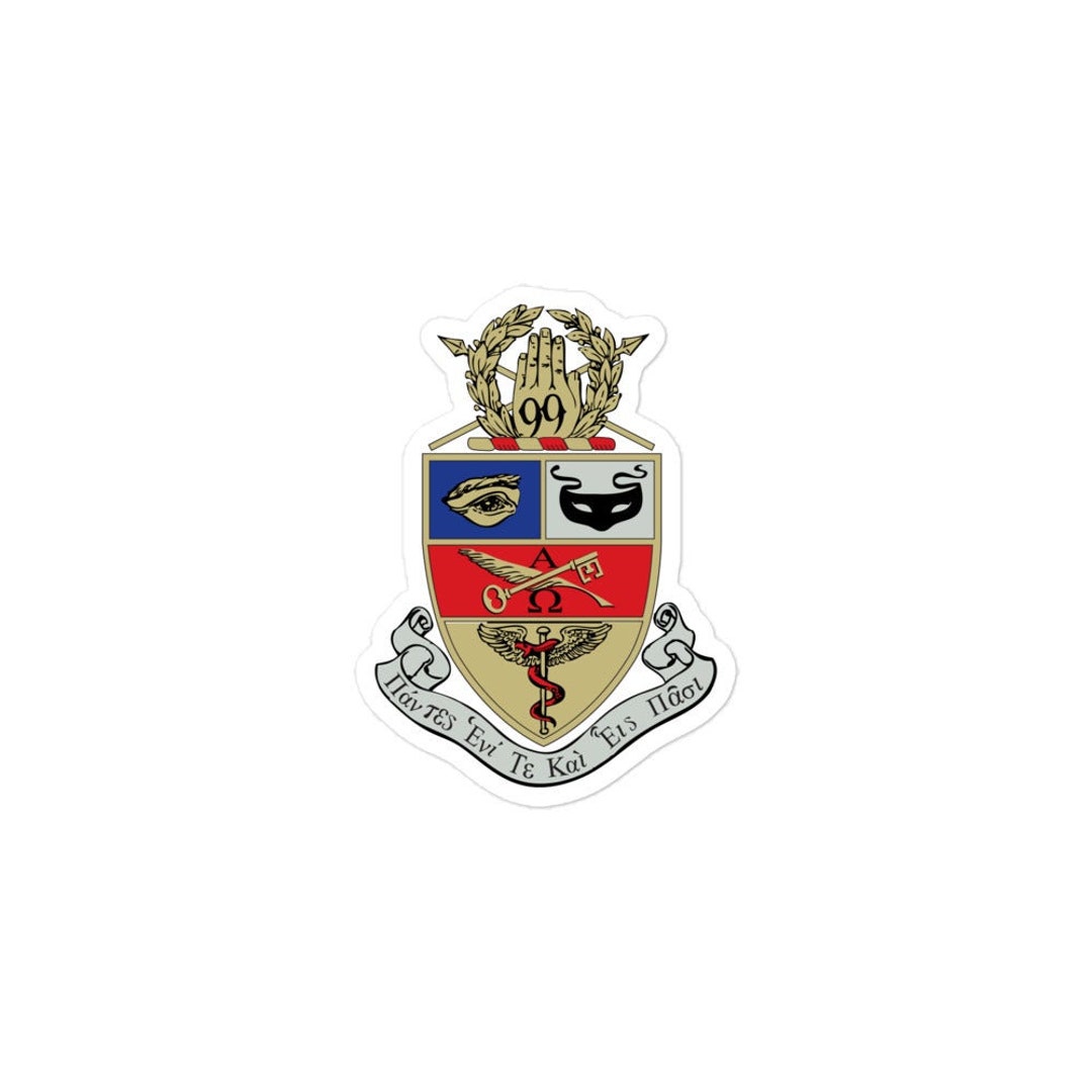Kappa Psi Crest Sticker - Etsy