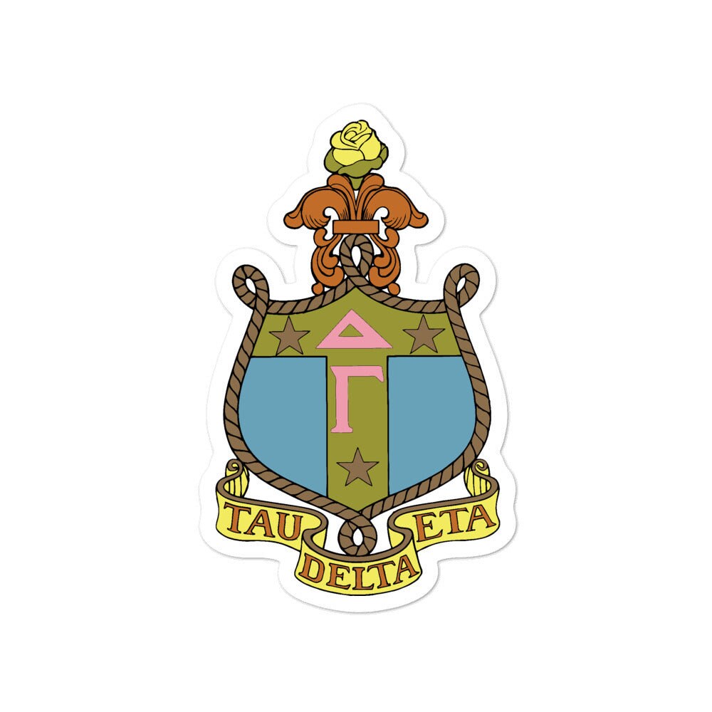 Delta Gamma Crest Sticker - Etsy