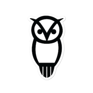 Chi Omega Owl Sticker - Etsy