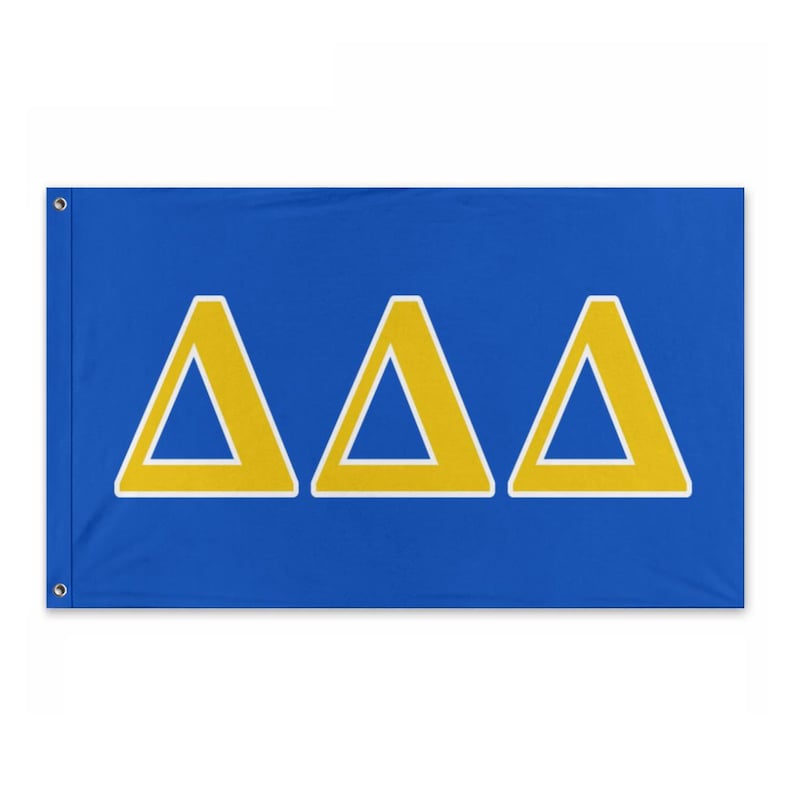 Custom Sorority & Fraternity Flag | Wide Greek Block Banner | Design ...