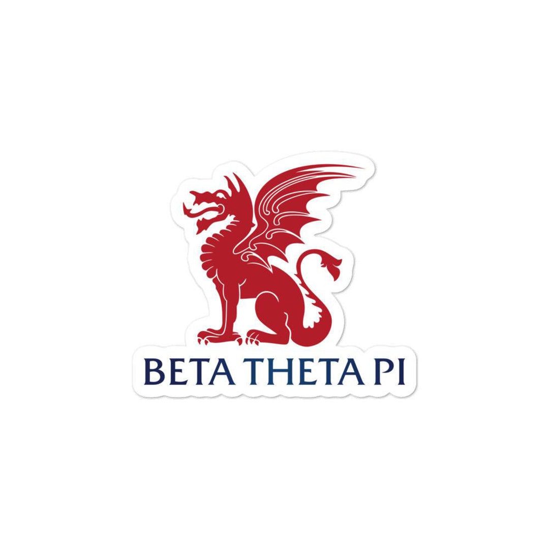 Beta Theta Pi Dragon Sticker - Etsy