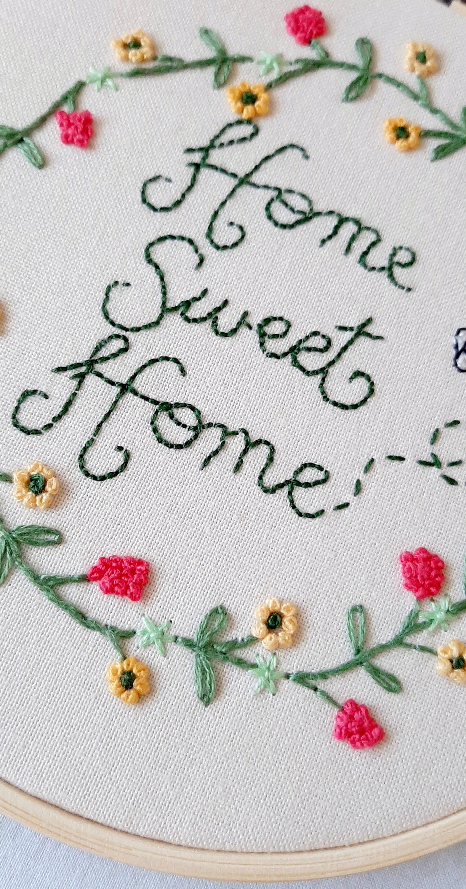 Home Sweet Home - Embroidery Pattern - PDF Download - DIY Embroidery - Etsy