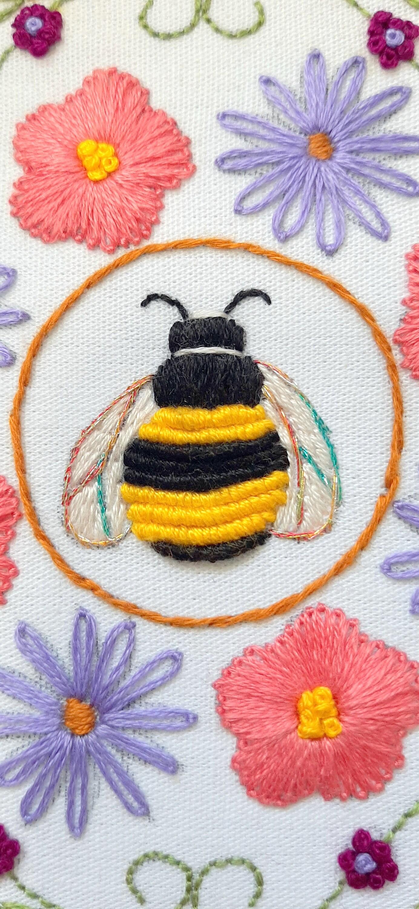 Bumblebee Hoop Embroidery Full DIY Kit DIY Hand Embroidery | Etsy