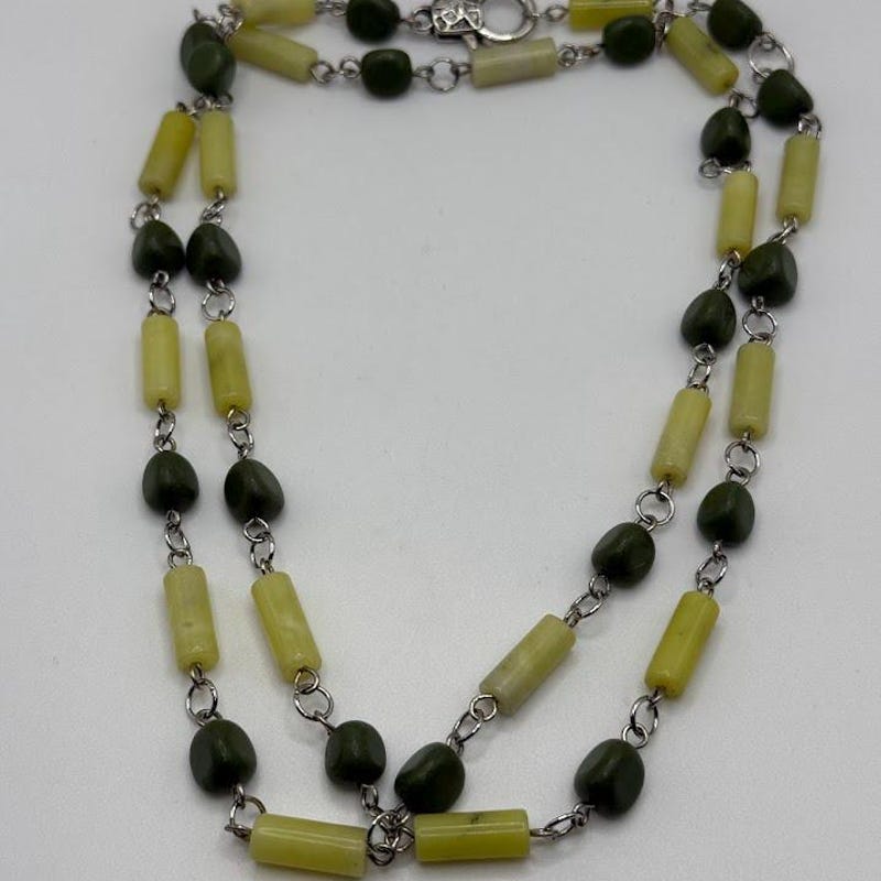 Serpentine Necklace - Etsy
