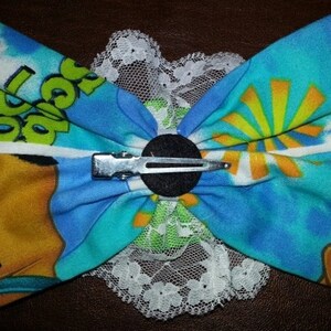 Scooby Doo Fabric Lace Satin Hair Bow Clip - Etsy