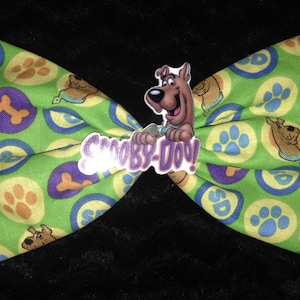 Scooby Doo Fabric Lace Satin Hair Bow Clip - Etsy