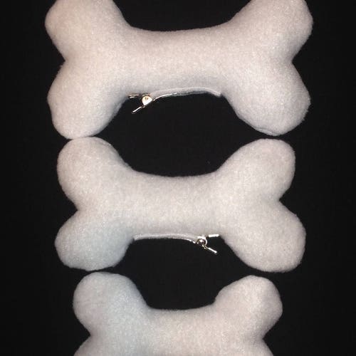 Pebbles Bone Hair Bow - Etsy