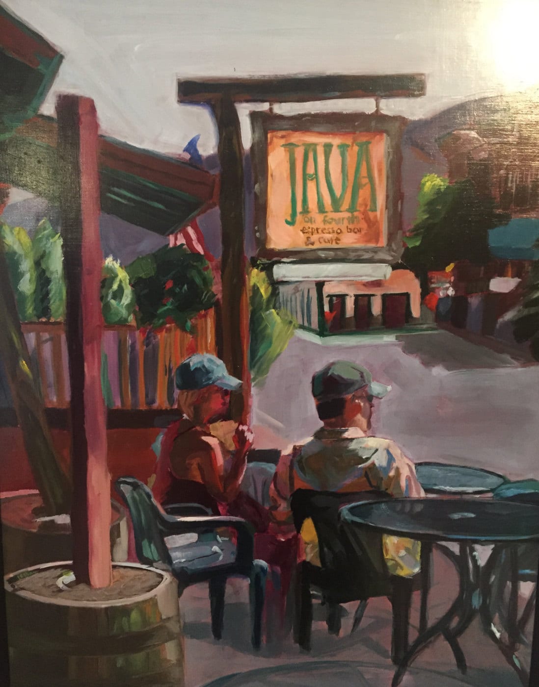 Coffee Shop Decor; "java on Main." Fine Art Print. Handmade. Wall Art ...