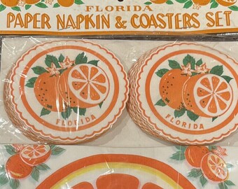 Paper Napkin Coaster - Etsy