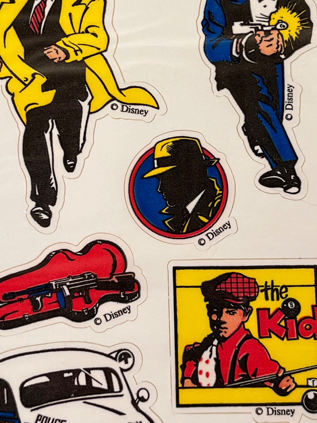 New Vintage Dick Tracy Decals From The Walt Disney Company Etsy