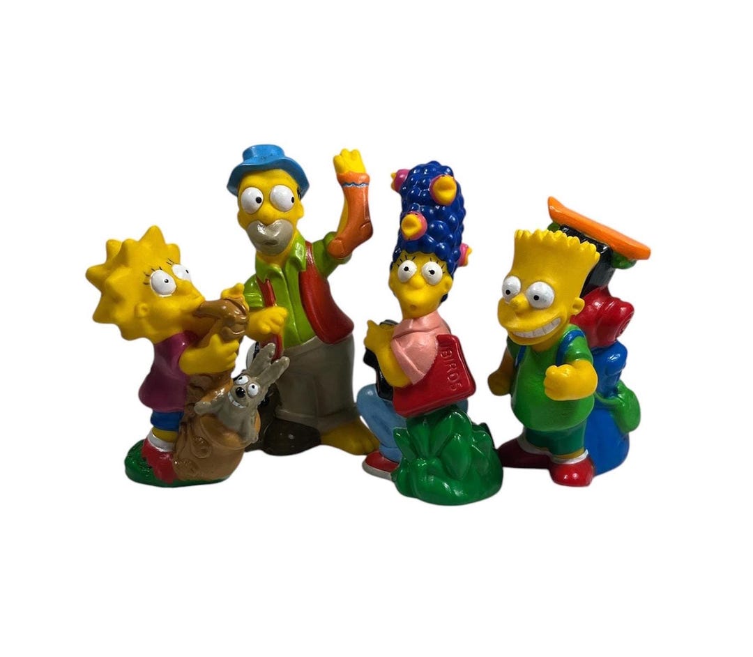 U PICK | Vintage 1990 Simpsons Toy | Vinyl Figurine | Classic Cartoons ...