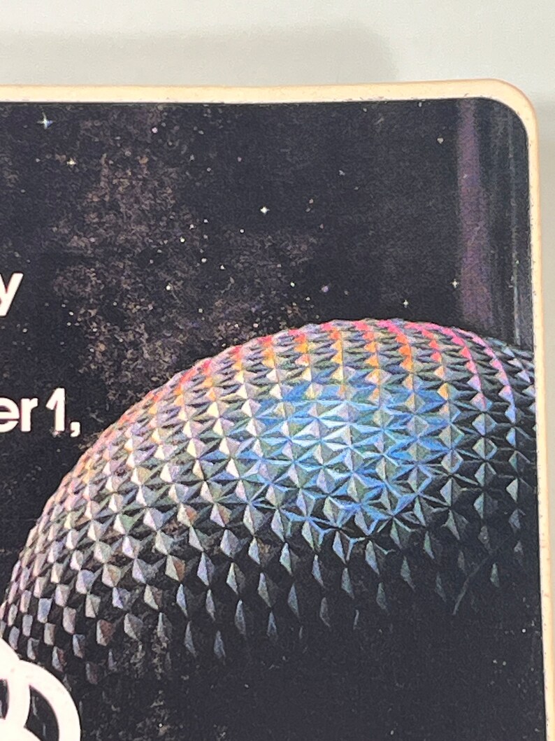 Vintage EPCOT Center Sticker Pre-opening 1980s Walt Disney World ...