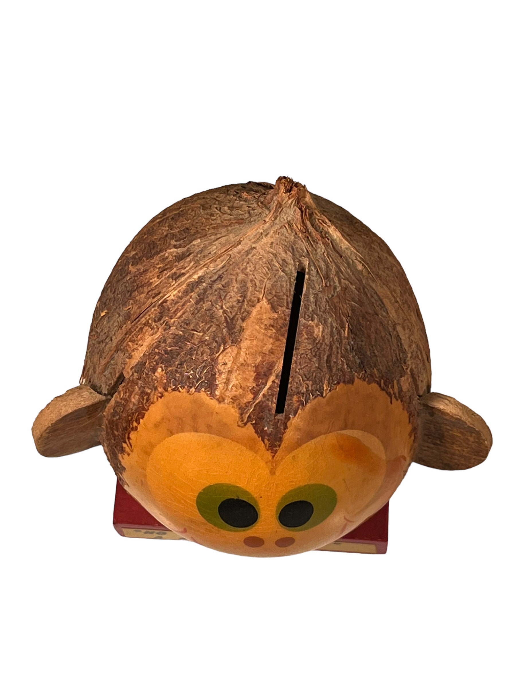 Vintage Coconut Monkey Bank no Worry Willie A Nut From Florida Mid ...