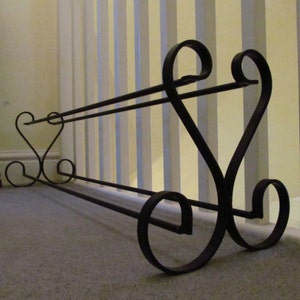 Wrought Iron Shoe Rack Extra Large Version, Metal Shoe Rack, Shoe ...