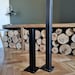 Metal Table Legs, Custom Table Legs, Custom Breakfast Bar Legs, Kitchen ...