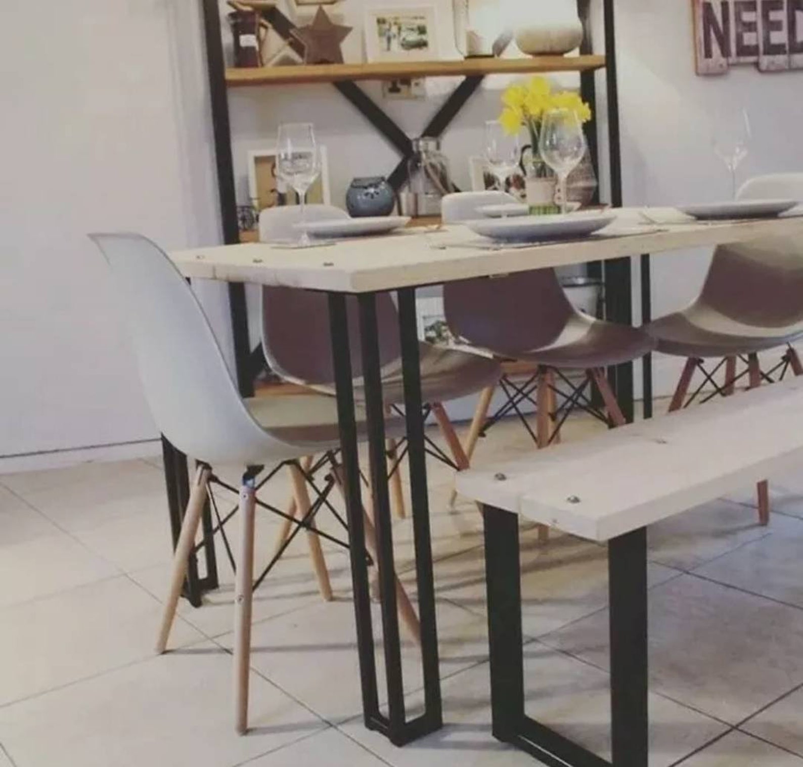 Metal Table Legs Custom Made Bar Legs Breakfast Bar Legs - Etsy UK