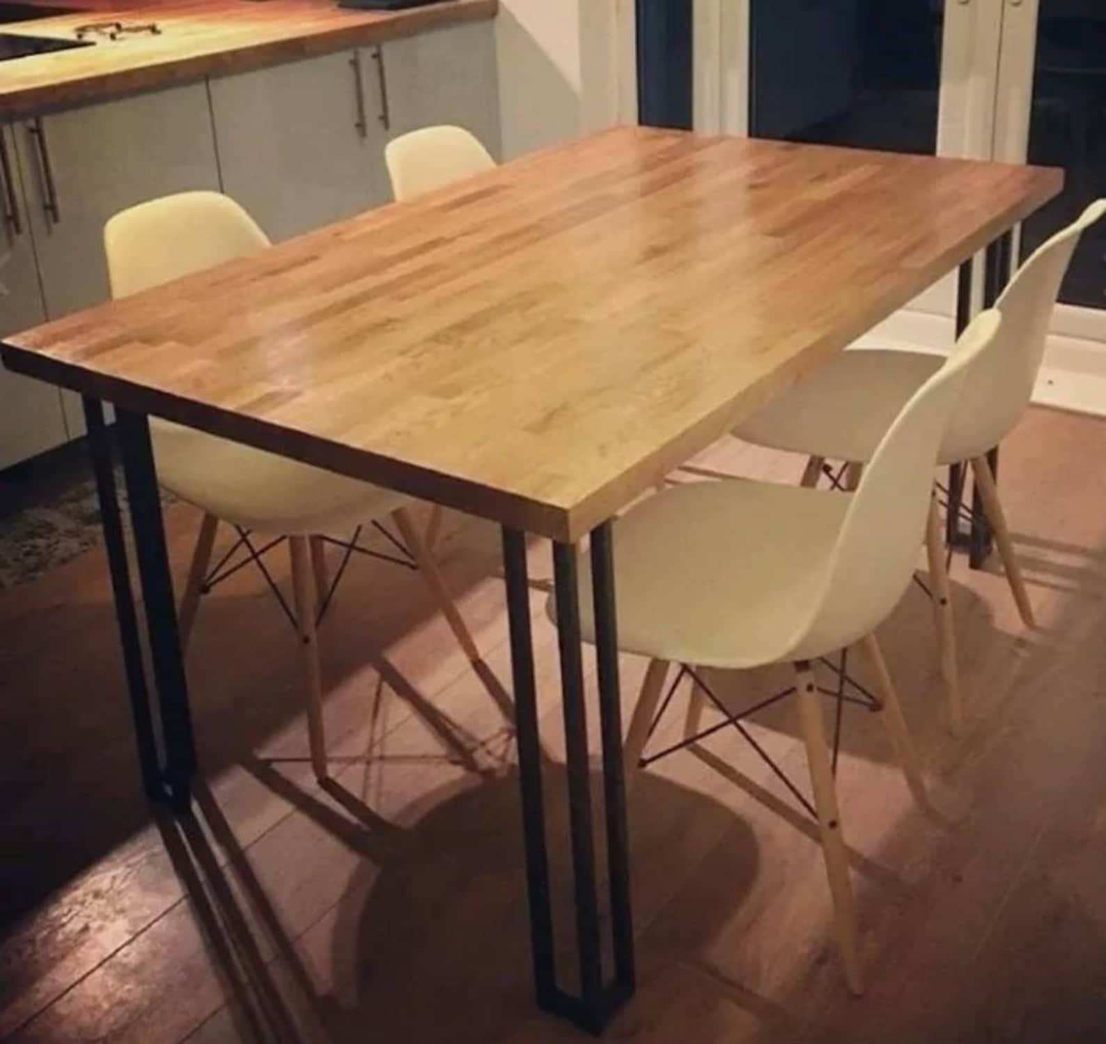 Metal Table Legs Custom Made Bar Legs Breakfast Bar Legs - Etsy UK