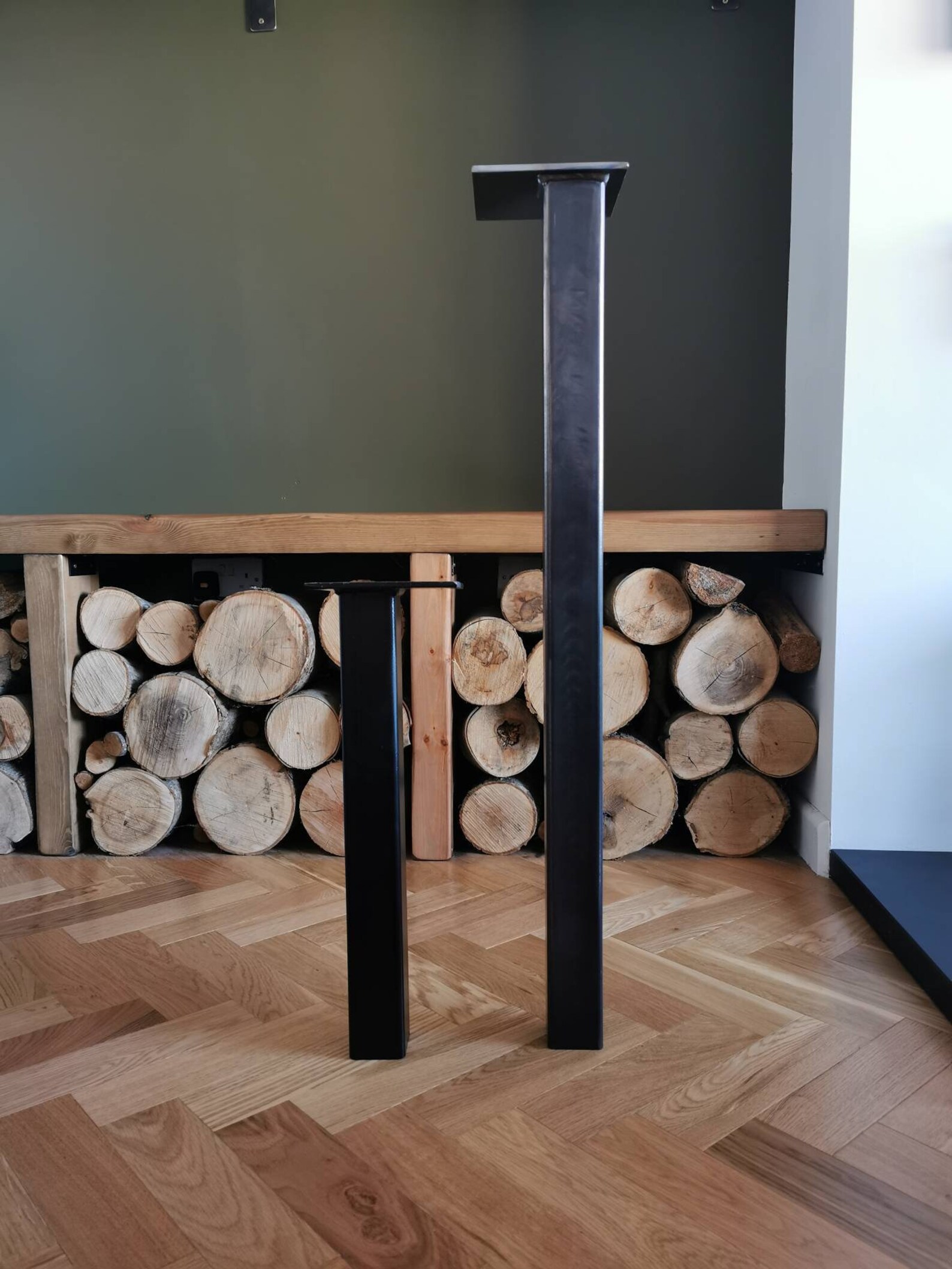 Metal Table Legs, Custom Table Legs, Custom Breakfast Bar Legs, Kitchen ...