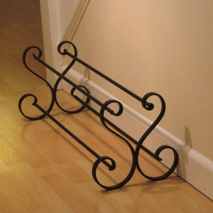 Wrought Iron Shoe Rack, Metal Shoe Rack, Shoe Storage, Porch, Hallway ...