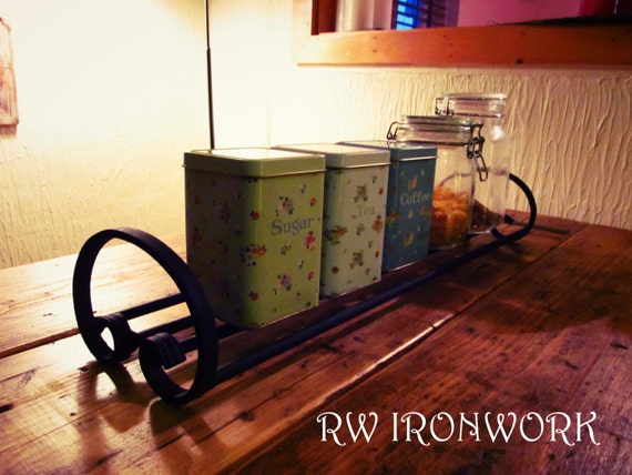 Wrought Iron Kitchen Rack/ Small Books Rack - Etsy New Zealand