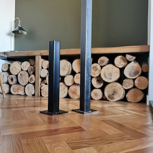 Metal Table Legs, Custom Table Legs, Custom Breakfast Bar Legs, Kitchen ...