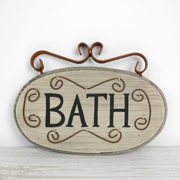 Decorative Bathroom Signs - Etsy