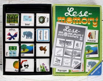 German Memory Game - Etsy