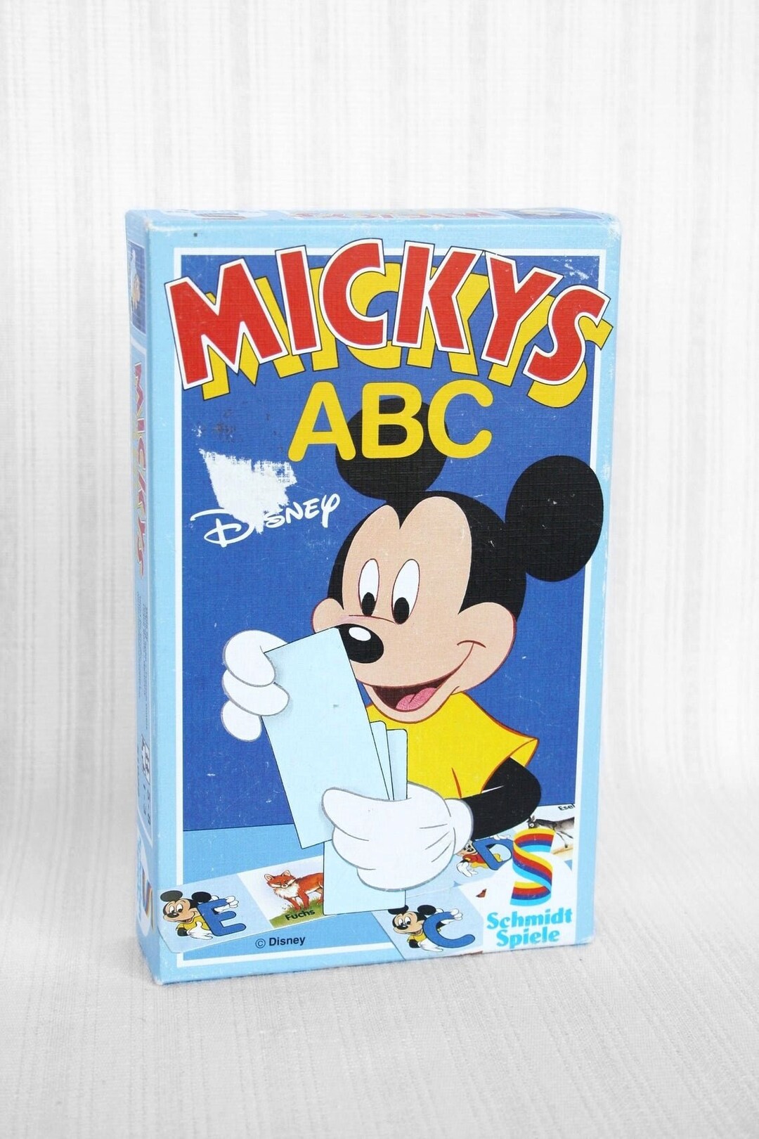 Alphabet Domino Kids Memory Game Mickey Mouse ABC Matching Game German ...