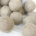 Pure Linen Thread Ball Vintage Handspun Natural Flax Yarn for - Etsy