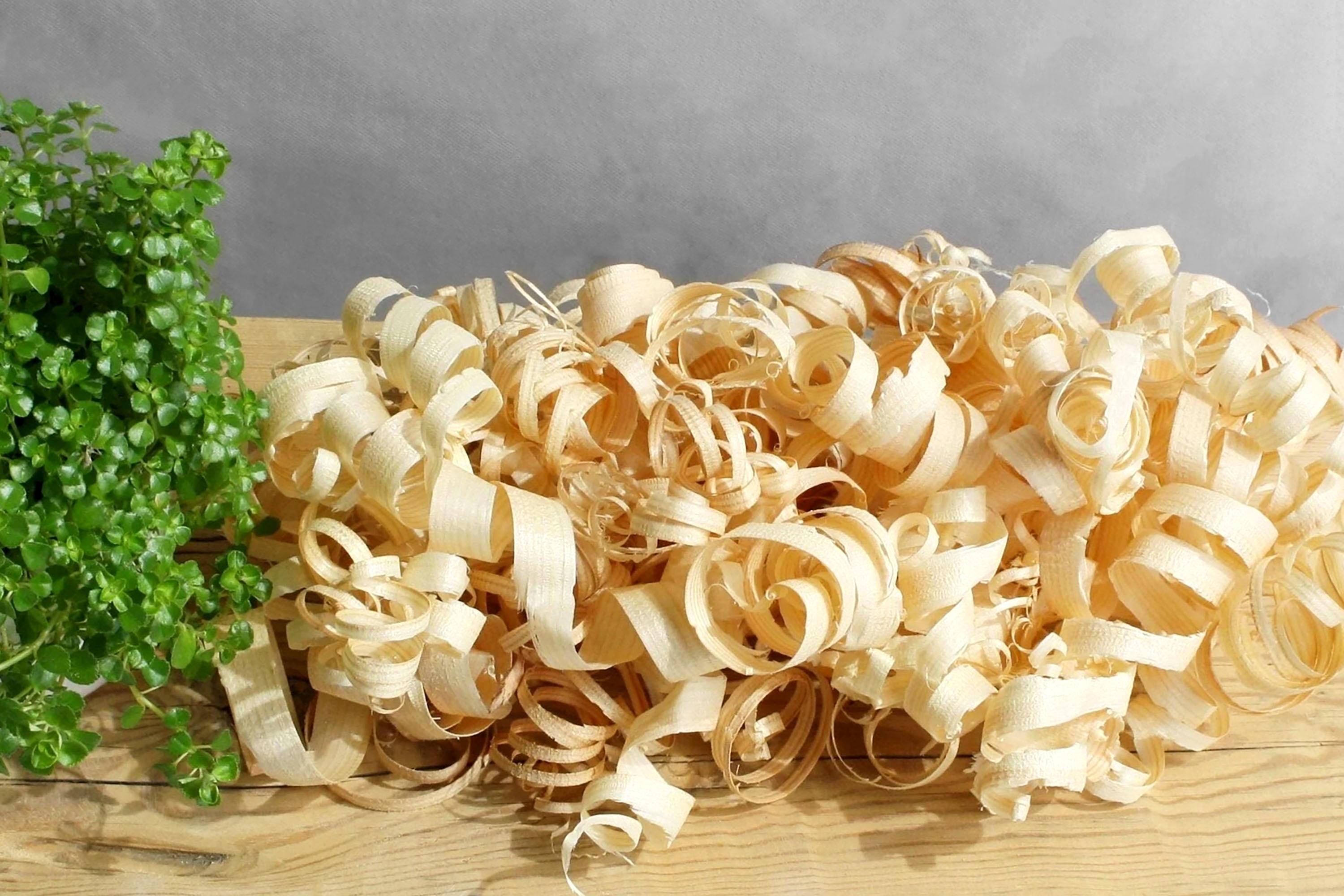 Wood Shavings Natural Curls for DIY Crafts, Home Decor, Art Projects ...