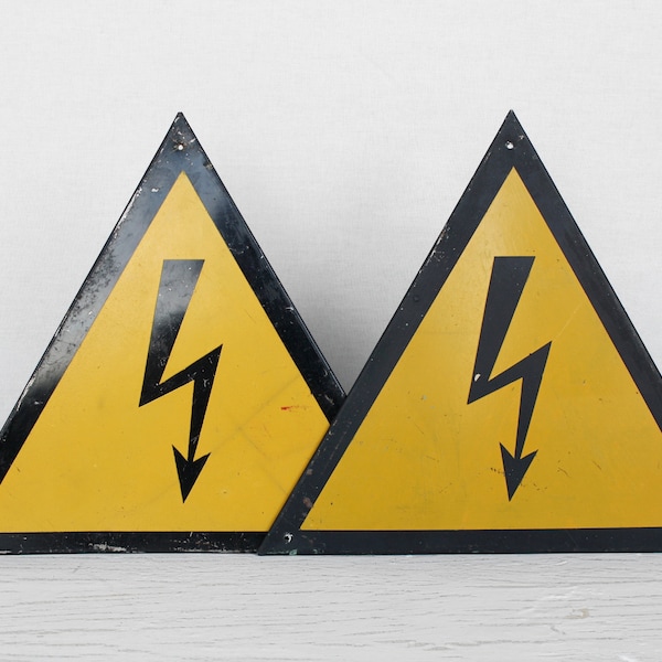 Metal Warning Signs - Etsy