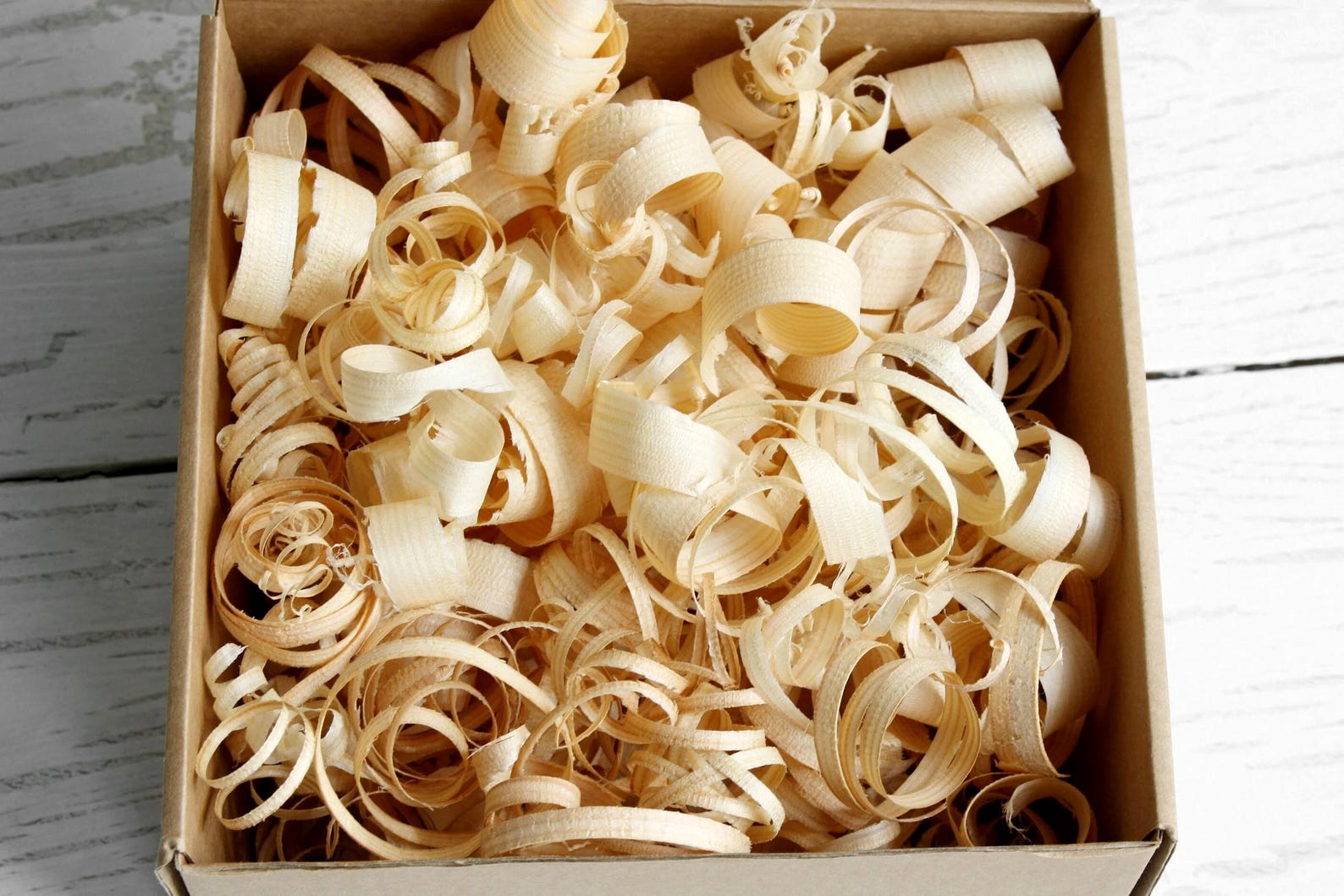 Wood Shavings Natural Curls for DIY Crafts, Home Decor, Art Projects ...