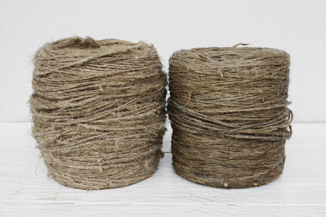 Rustic Linen Jute Twine: Vintage Gift Wrapping Cord (11 Yards) - Etsy