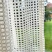 Vintage Country Cottage Net Curtains Set of 2 Rustic Sheer Mesh Window ...